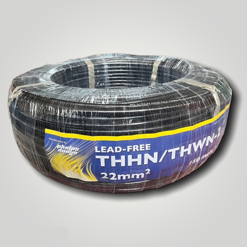 22mm2 / #4 Phelps Dodge and Philflex THHN (150meters) Electrical Wire ...