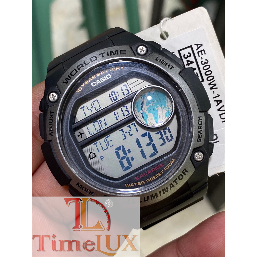 Casio Rubber Ae-3000W-1A | Shopee Philippines