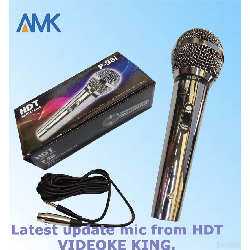 WEIYU P-98i HDT Heavy Duty Professional Dynamic Microphone 8meter ...