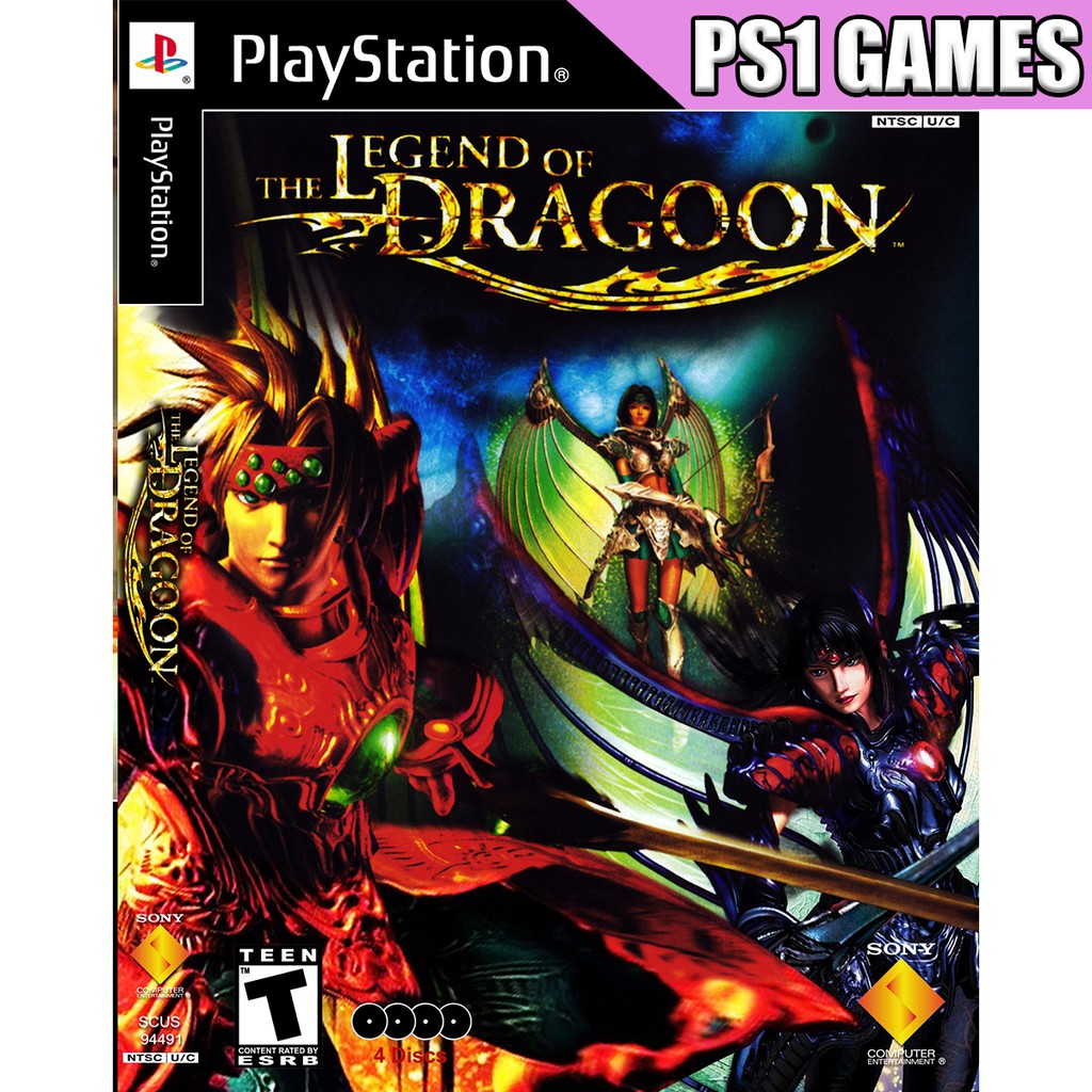 The Legend Of Dragoon PS1|Playstation Game | PS1|Playstation cd Games ...