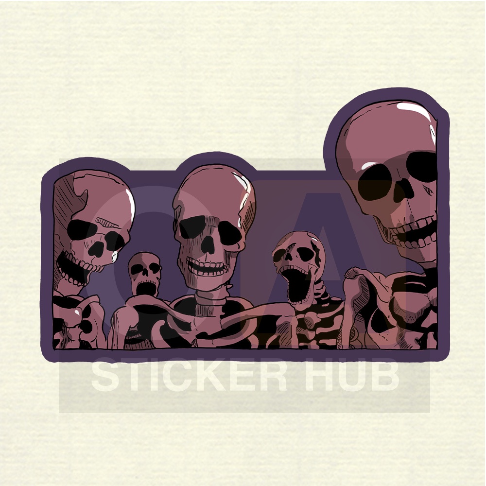 Berserk skeleton meme sticker | Shopee Philippines