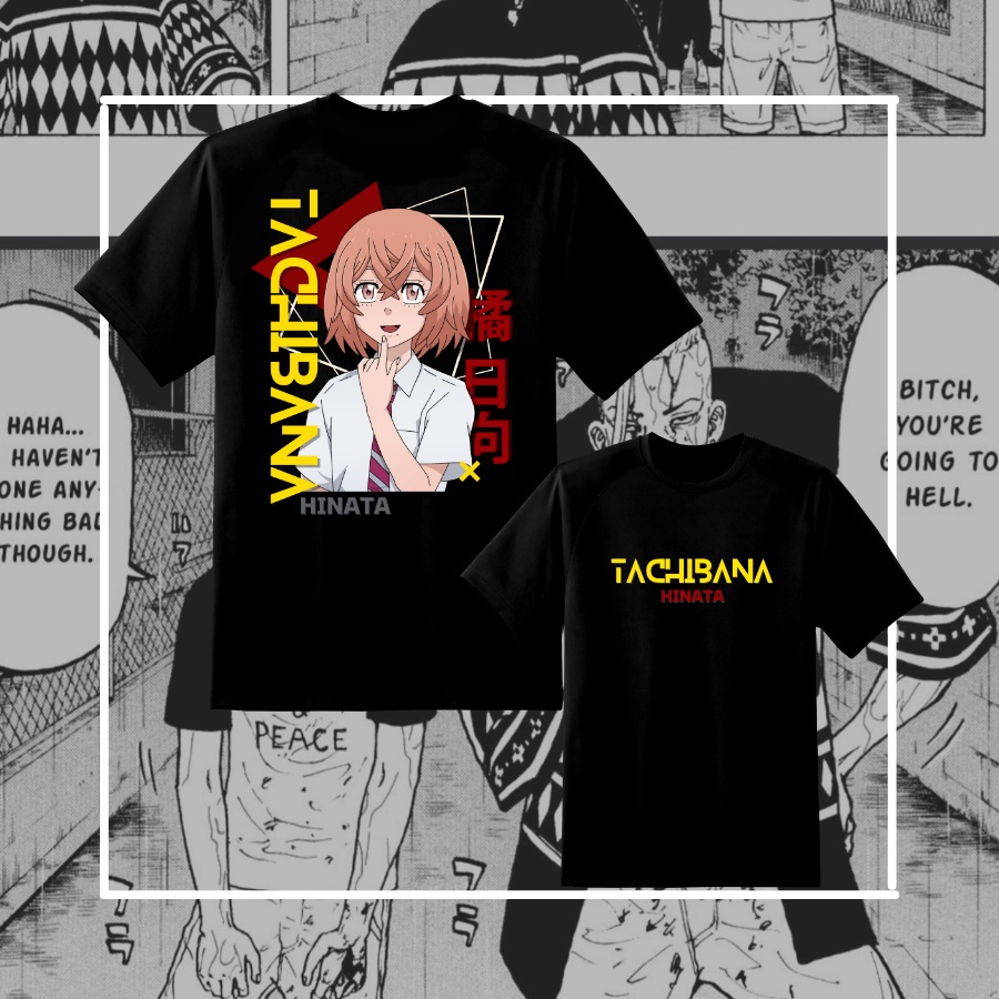 Men Clothes[] HINATA TACHIBANA " HINA " [] TOKYO REVENGERS ANIME SHIRTS ...