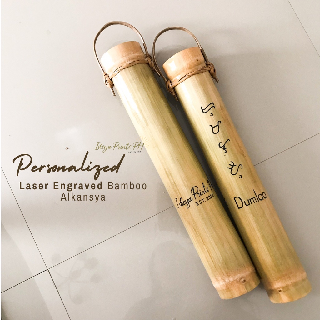 Ideya Prints PH - Personalized Hand Crafted Premium Bamboo Alkansya ...