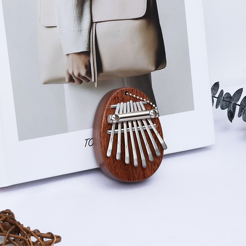 8 keys kalimba mini Thumb Piano Acoustic Finger Piano Music Instrument ...