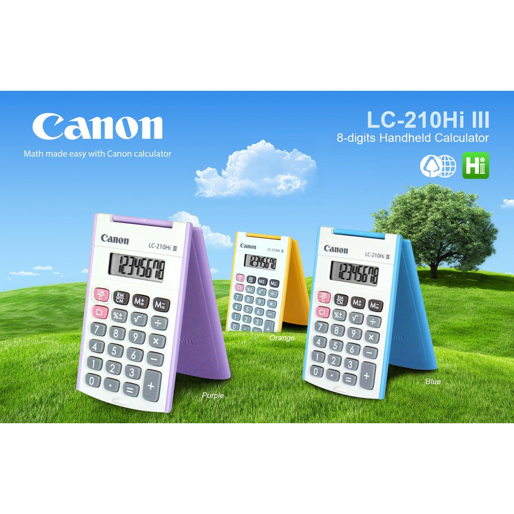 CANON Pocket 8 Digit Calculator LC-210HI III | Shopee Philippines