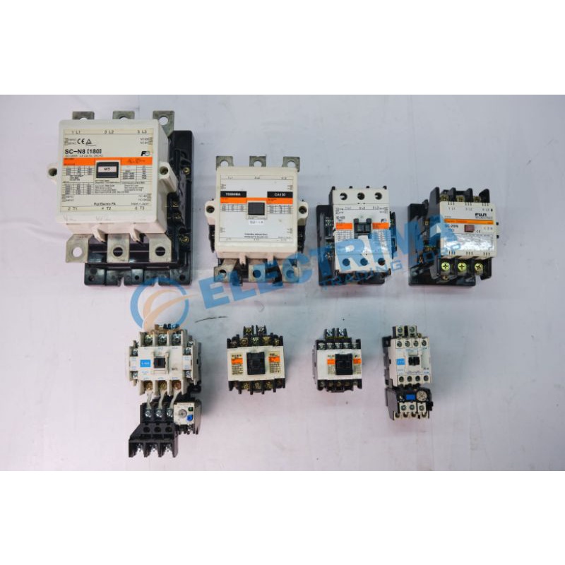 Magnetic Contactor 3HP-100HP 110V & 220V FUJI & MITSUBISHI (Original ...