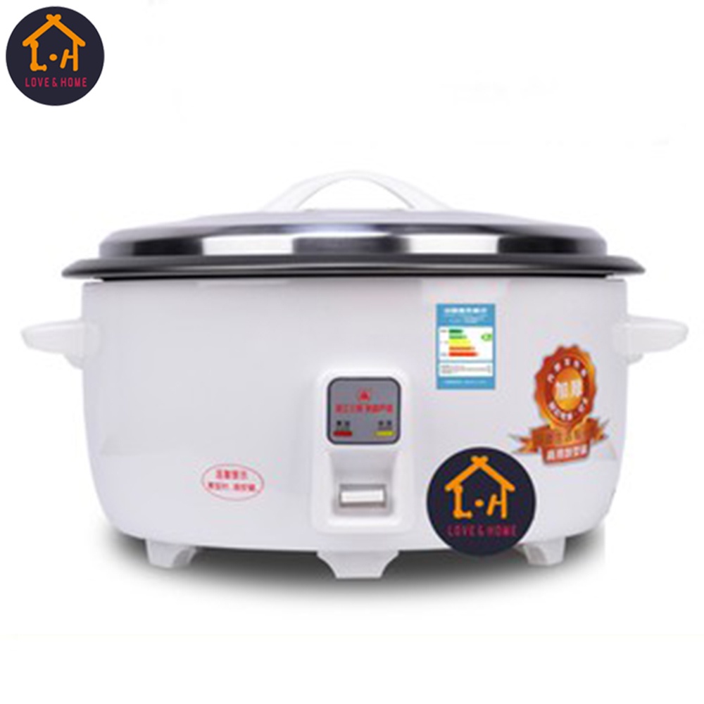 LOVE&HOME 13L /6.6L /36 cups Rice Cooker (White) | Shopee Philippines