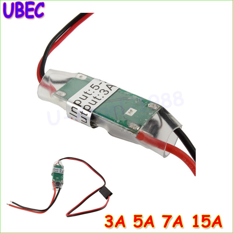 RC UBEC 3A/5A/7A/15A Full Shielding Antijamming Regulator | Shopee ...