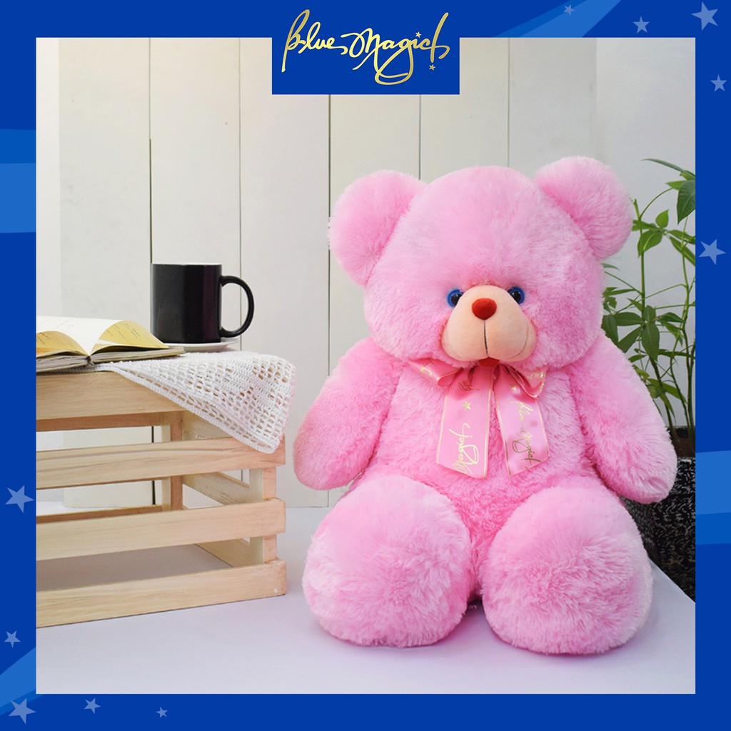 Blue Magic Stringbean, Jr. Large Pink Bear Stuffed Toy | Shopee Philippines