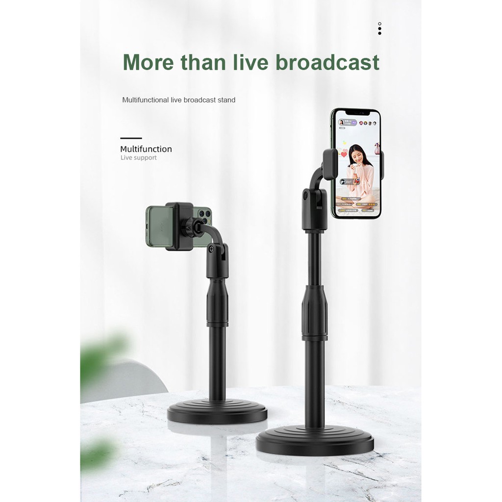 Adjustable Cellphone Desktop Phone Live Stand Phone Holder | Shopee ...