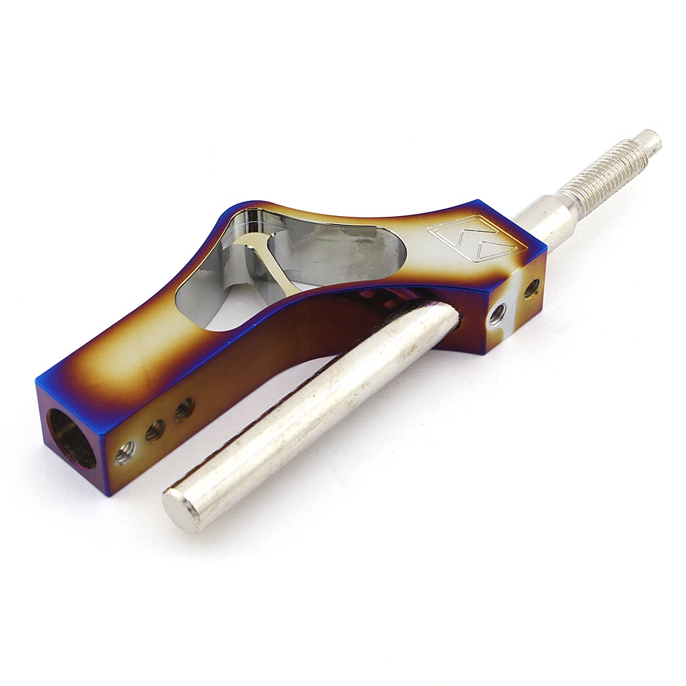 K-TUNED Universal Burnt Blue Aluminum Gear Shifter Extension Gear Shift ...