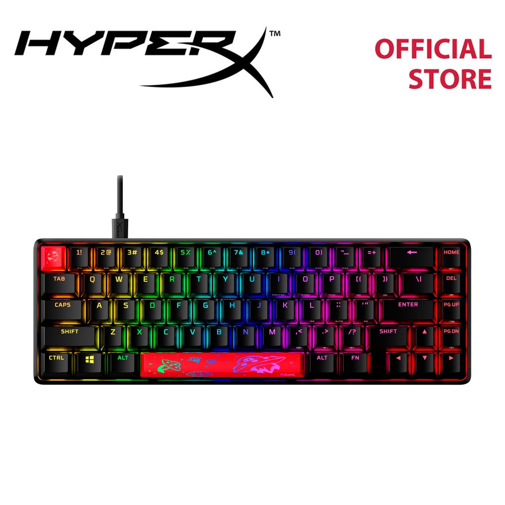 HyperX Alloy Origins 65 Wired RGB Mechanical Gaming Keyboard - HX Red ...