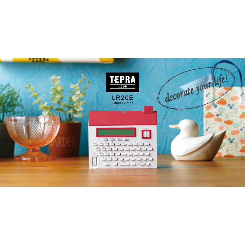 KING JIM "TEPRA LITE LR20E" LABEL PRINTER - English Version (Handy ...