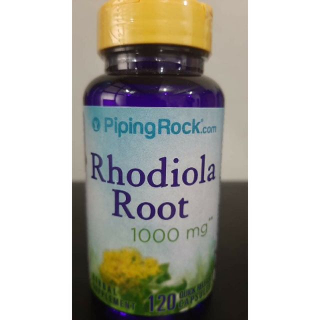 Rhodiola Root Extract 1000mg. 120 capsules EXPIRY: June 2023 Piping ...