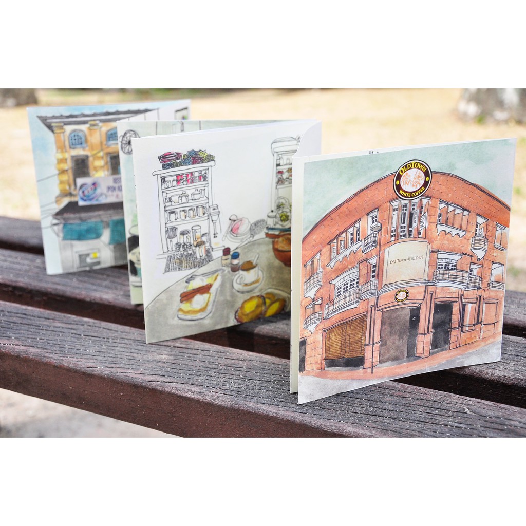 Malaysian Kopitiam, Food, Culture, & Architecture Illustration Zine ...