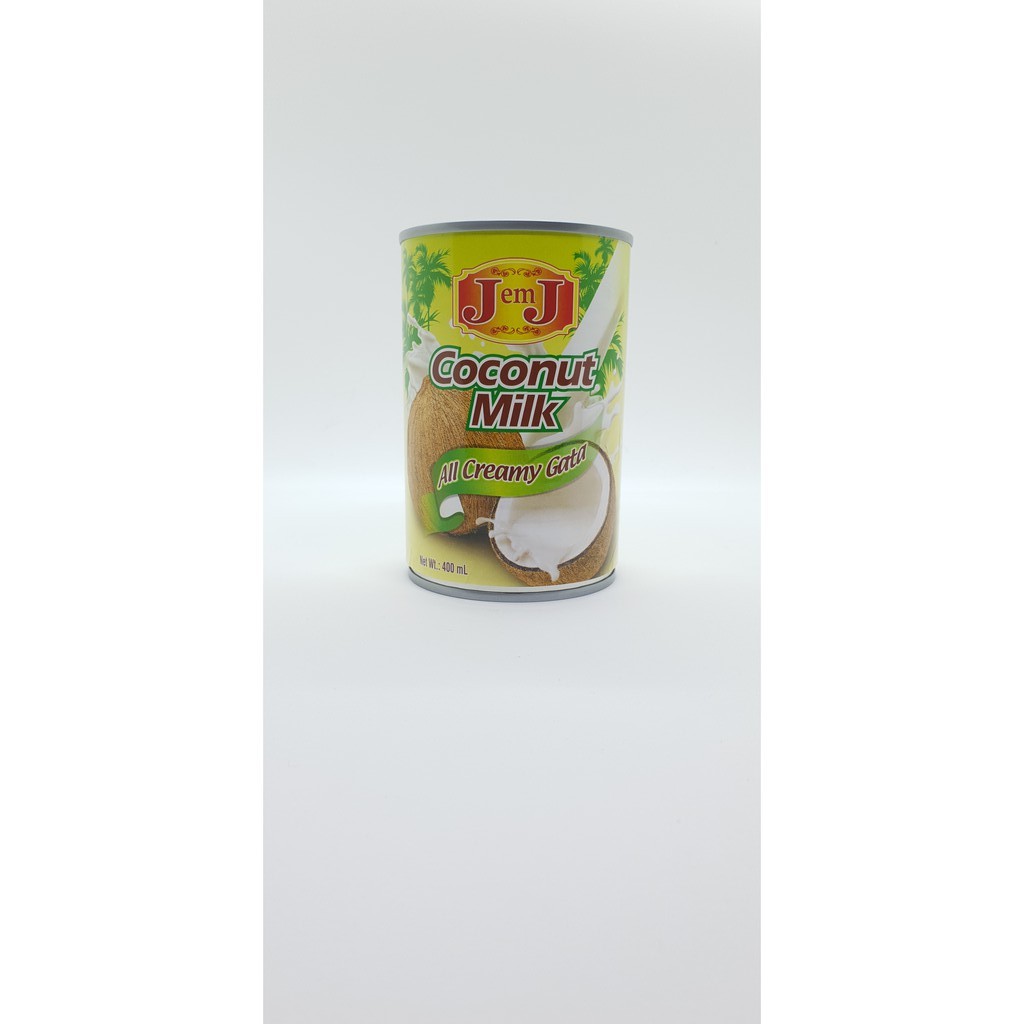 JemJ Coconut Milk 400ml | Shopee Philippines