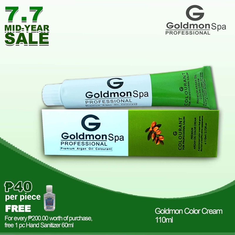 Mondes Goldmon Color Cream 100ml Natural Collection | Shopee Philippines