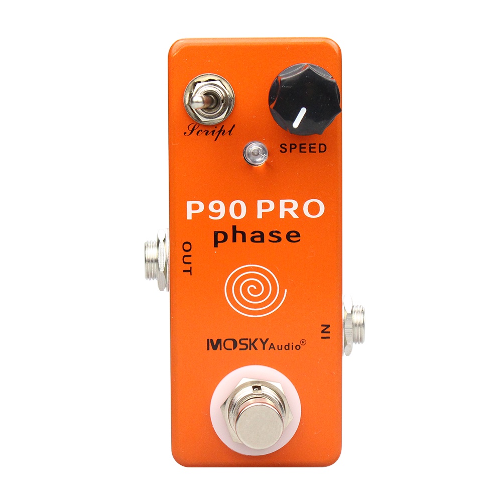 Mosky P90 PRO Phase Pedal Electric Guitar Pedal Phaser Phase90 Vintage ...