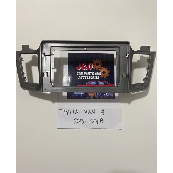 TOYOTA RAV4 2013 2014 2015 2016 2017 2018 HEAD UNIT/ STEREO Frame PANEL ...