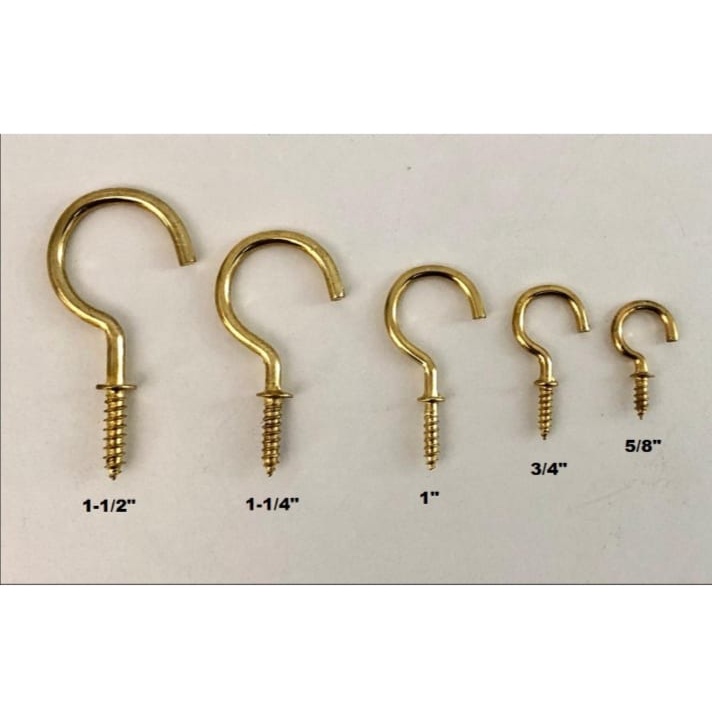 Cup Hook Gold Sold per (100pcs) | Shopee Philippines