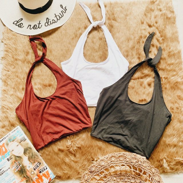SALE!!! Michelle Backless Crop Top | Shopee Philippines