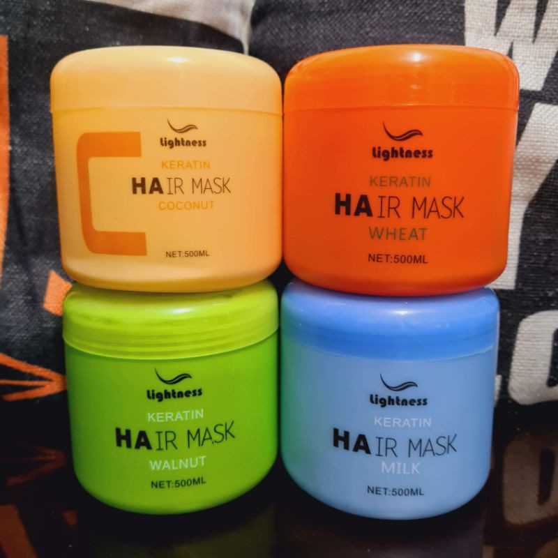 lightness keratin hair mask 500ML | Shopee Philippines