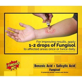 FUNGISOL SOLUTION 4ML - Antifungal/Anti-Itch | Shopee Philippines