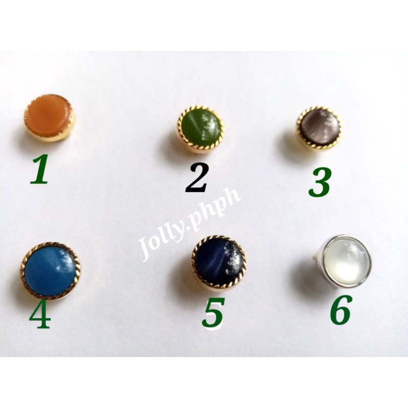 Barong button w/side design 12pcs per pack for teacher uniform ...