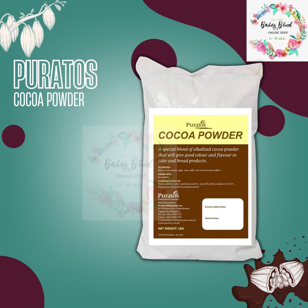 Puratos Alkalized Cocoa Powder | Shopee Philippines