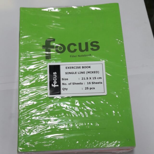 Focus Binder notes refill filler wholesale | Shopee Philippines
