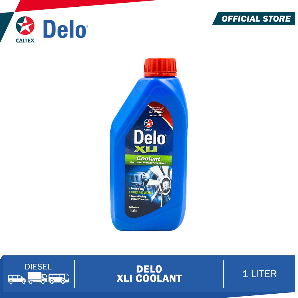 Caltex Delo XLI Coolant Pre-mixed 1 Liter | Shopee Philippines