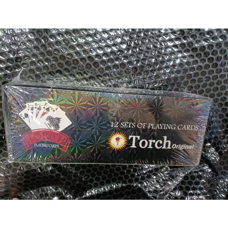 original torch plastic playing card 12pcs | Shopee Philippines