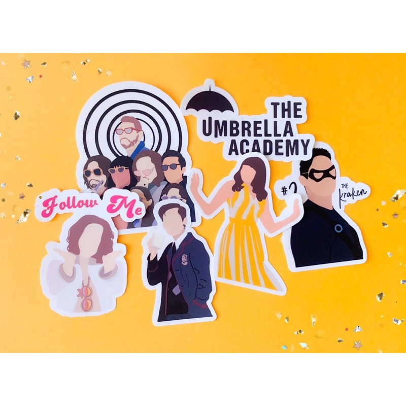 The Umbrella Academy Sticker Pack (Vinyl & Waterproof) | Shopee Philippines