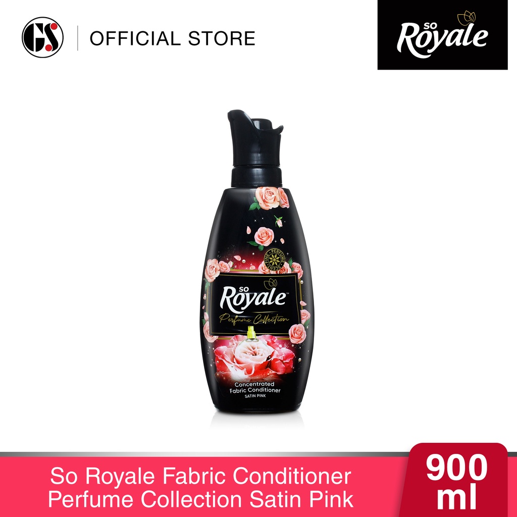 So Royale Fabric Conditioner Perfume Satin Pink 900mL | Shopee Philippines