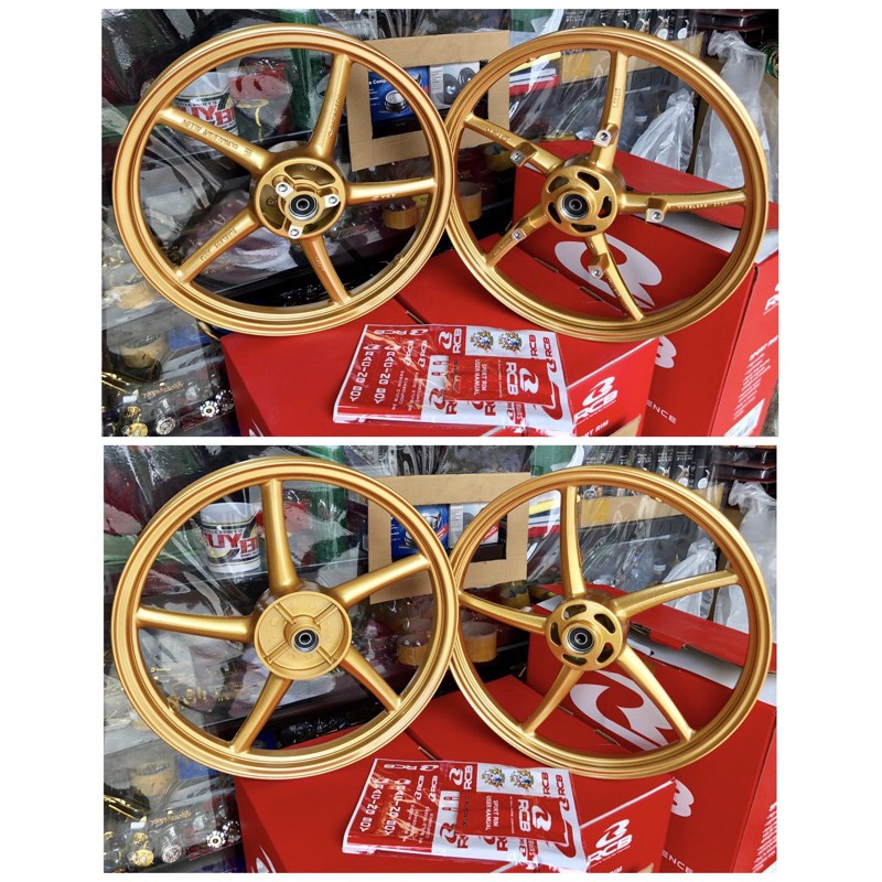 RCB 5 Spokes Mags - Raider150 carb and fi 1.6/1.85 x17 | Shopee Philippines
