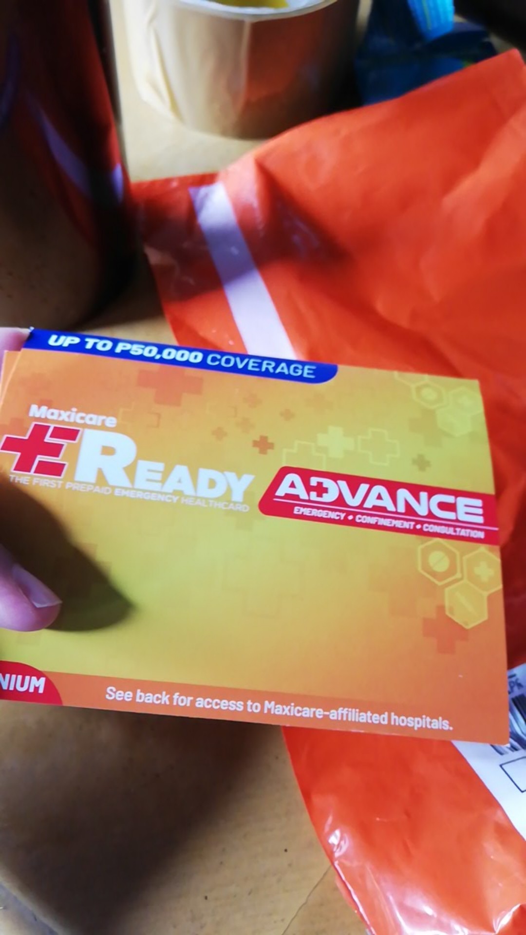 Maxicare EReady Advance Titanium Health card / Prepaid health card ... Maxicare EReady Advance Titanium Health card / Prepaid health card ...