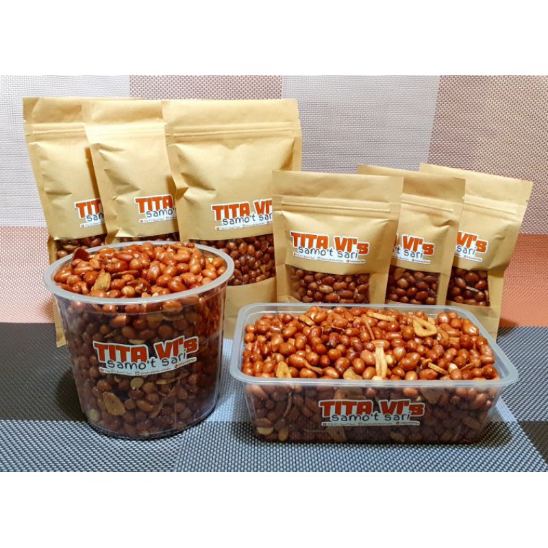 Tita Vi's Original Adobong Mani with Garlic (Garlic Peanuts) | Shopee ...
