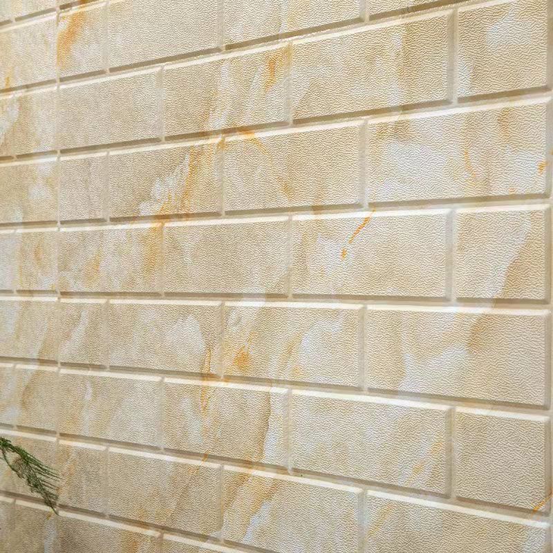 3D Wallpaper Ceramic Tile Foam Bricks Wall Sticker Waterproof Living ...