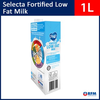 Selecta Fortified Low Fat Milk 1 Liter - Set of 2s | Shopee Philippines