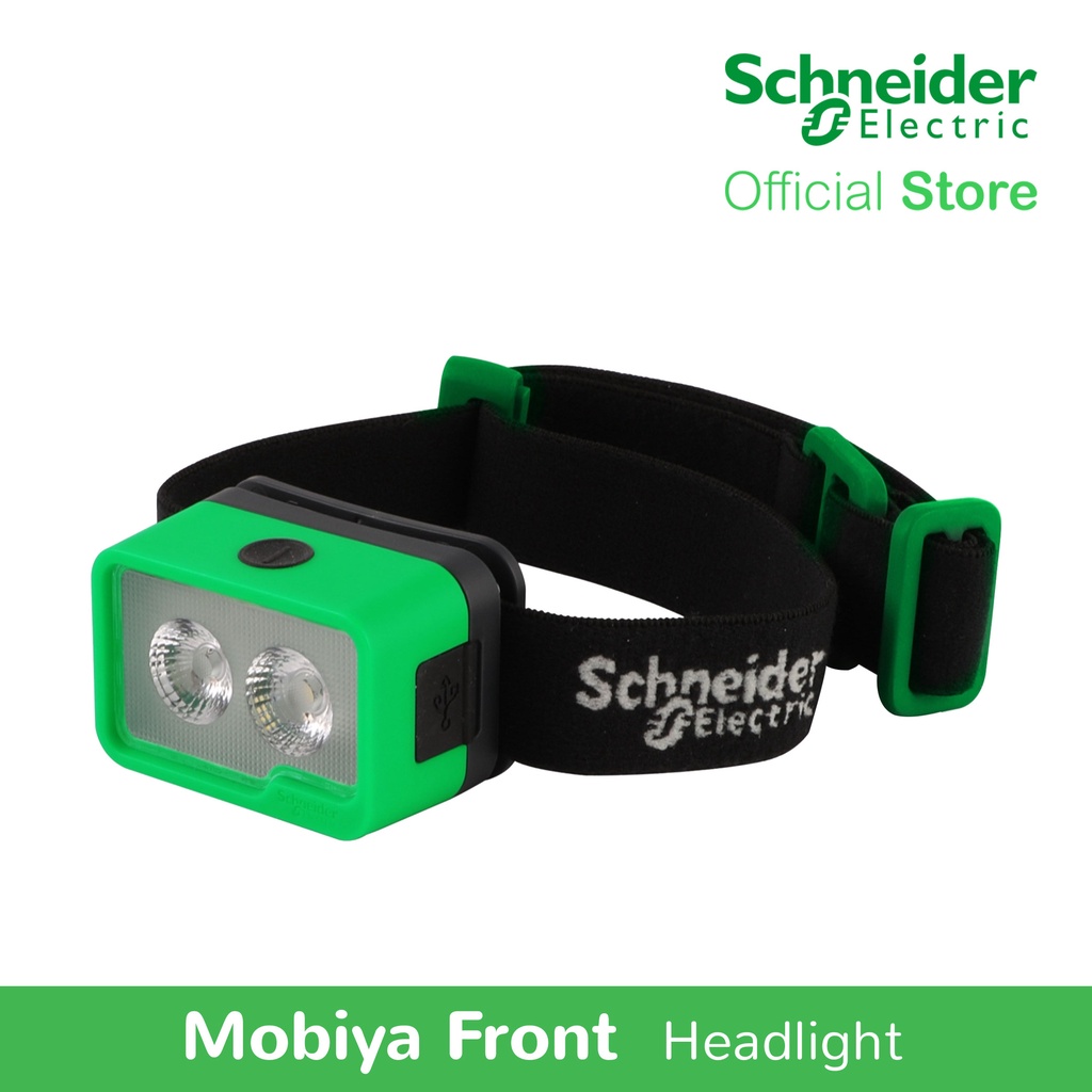 Schneider Mobiya Front Wearable, Rechargeable Headlight (AEP-LF01-S1000 ...