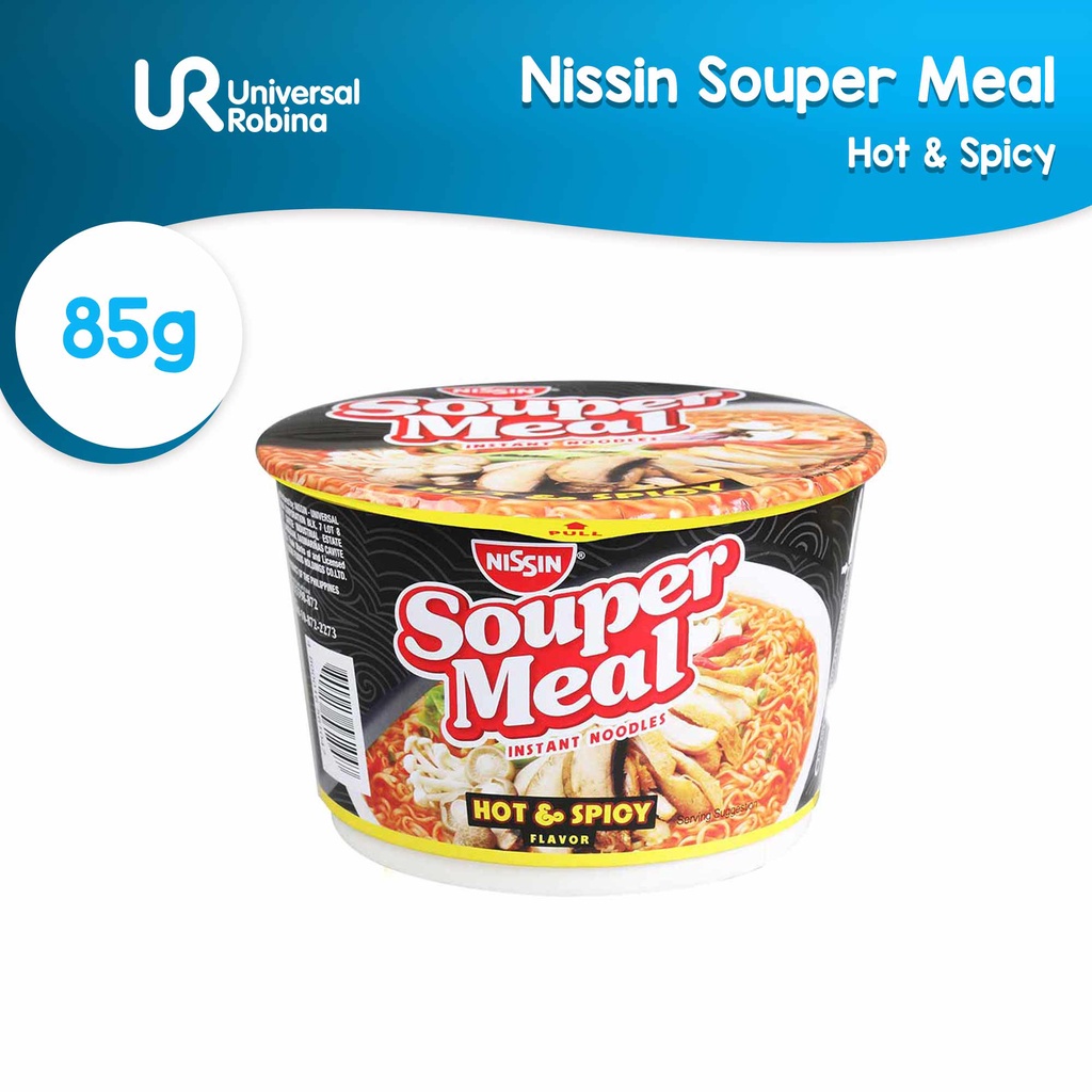 Nissin Souper Meal Hot & Spicy | Shopee Philippines