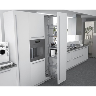 PULL OUT PANTRY storage 5 LAYERS 304 stainless /Pull out basket ...