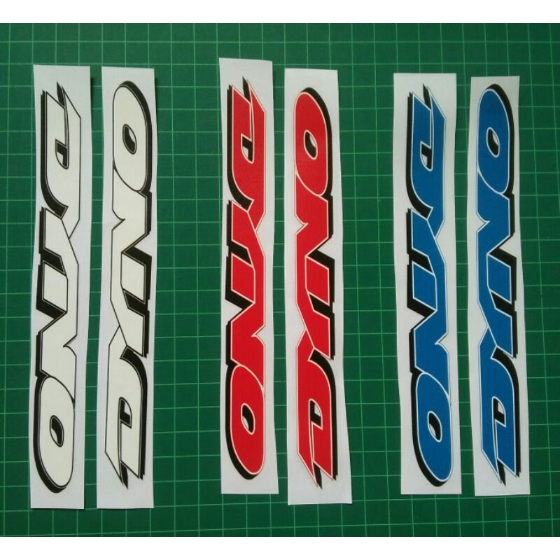 BMX GT Dyno Fork Decal Transparent Sticker Set for BMX 20" | Shopee ...
