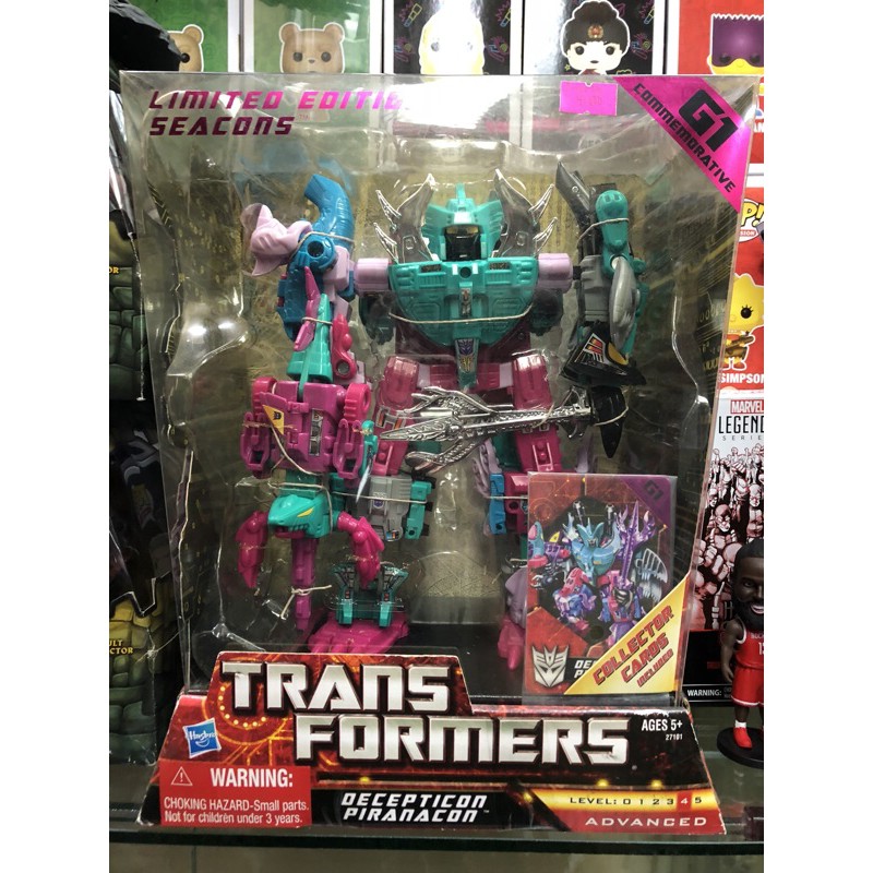 Transformers G1 Seacons Decepticon Piranacon | Shopee Philippines