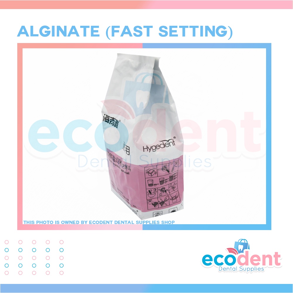 Ecodent Dental Supplies - Alginate Fast Setting (Hygedent) | Shopee ...