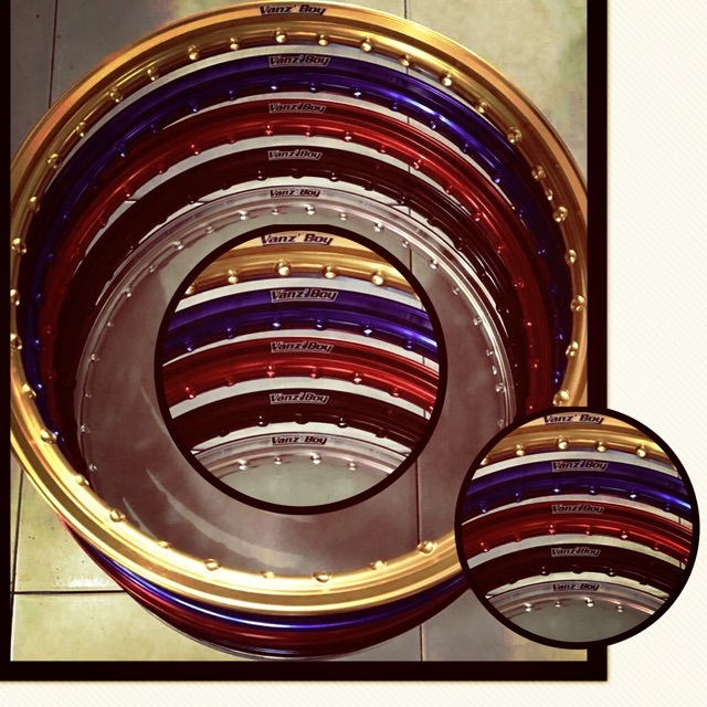 ️ Vanzboy Rim PAIR (2pcs) Made in Thailand 🇹🇭 | Shopee Philippines