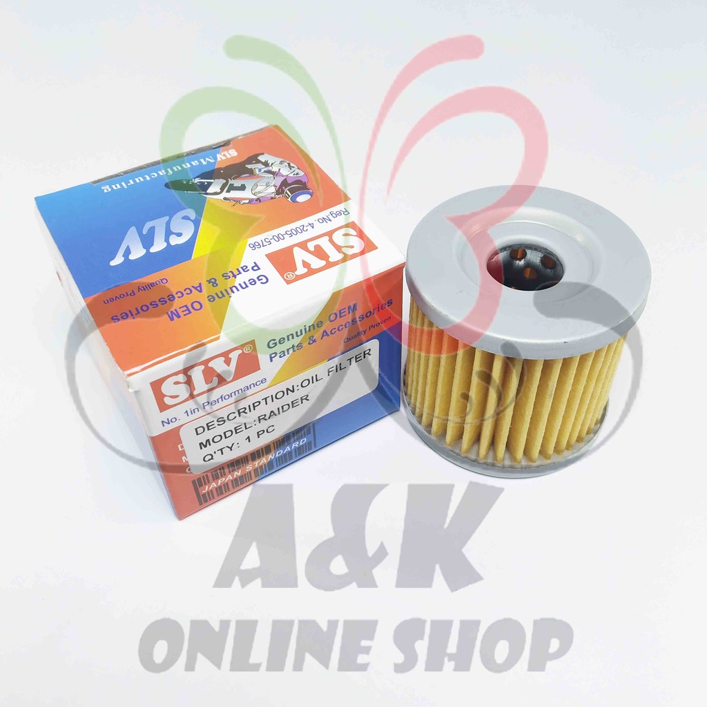 SLV Oil Filter ( Raider / Raider150 ) | Shopee Philippines