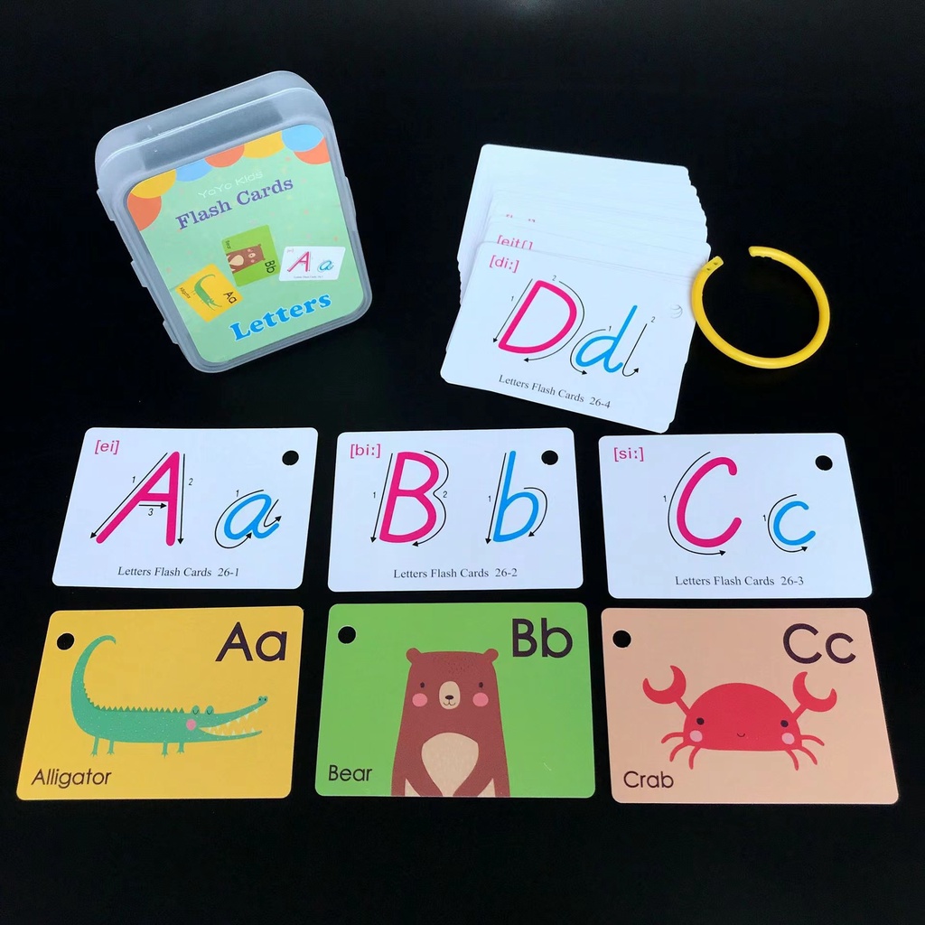 baby flashcard kids toys flashcards educational toys early learning toy ...
