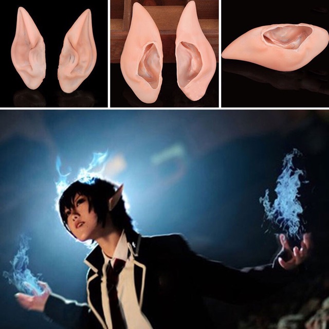 [Adults & Kids] 1 Pair Stretchable Silicon Rubber Halloween Costume ...