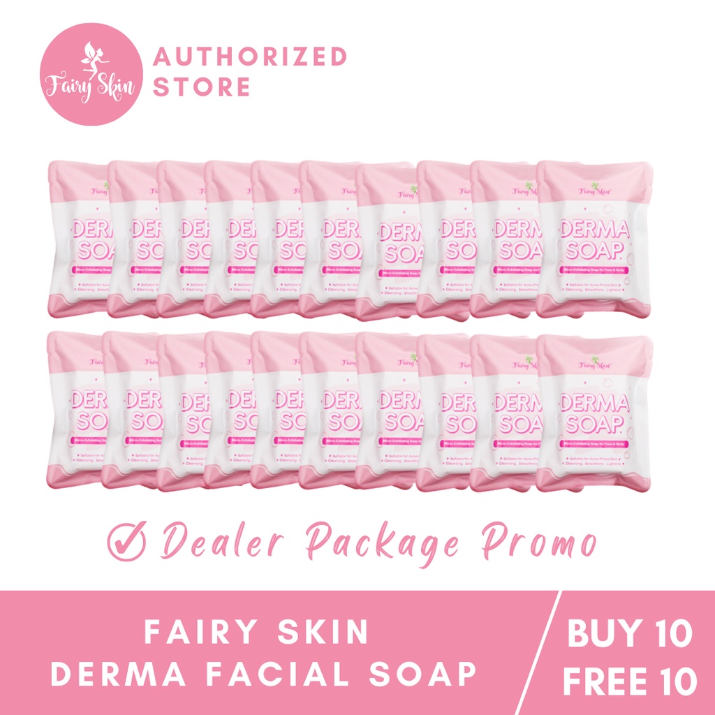 Fairyskin Derma Soap Dealer Package (Buy 10+10 Free) | Shopee Philippines